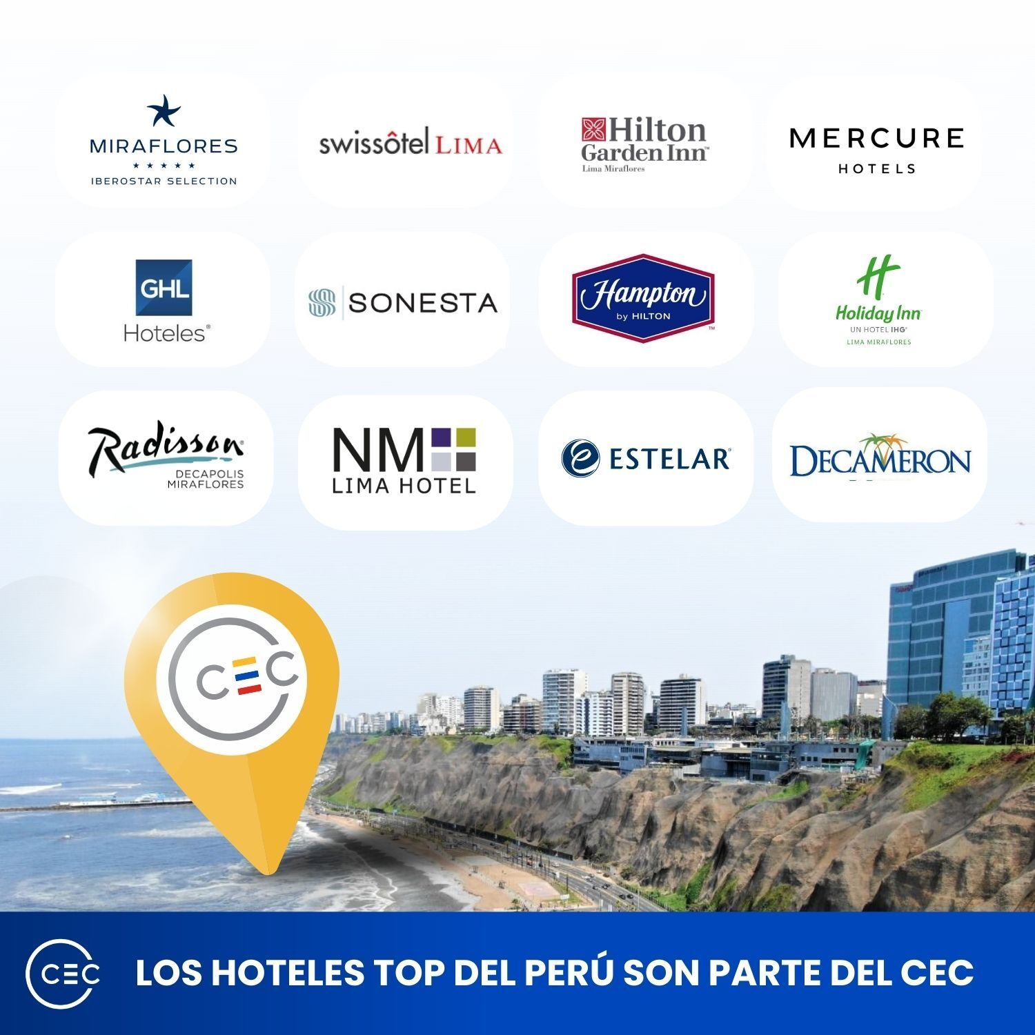 Los hoteles TOP del Perú son parte del CEC - CEC