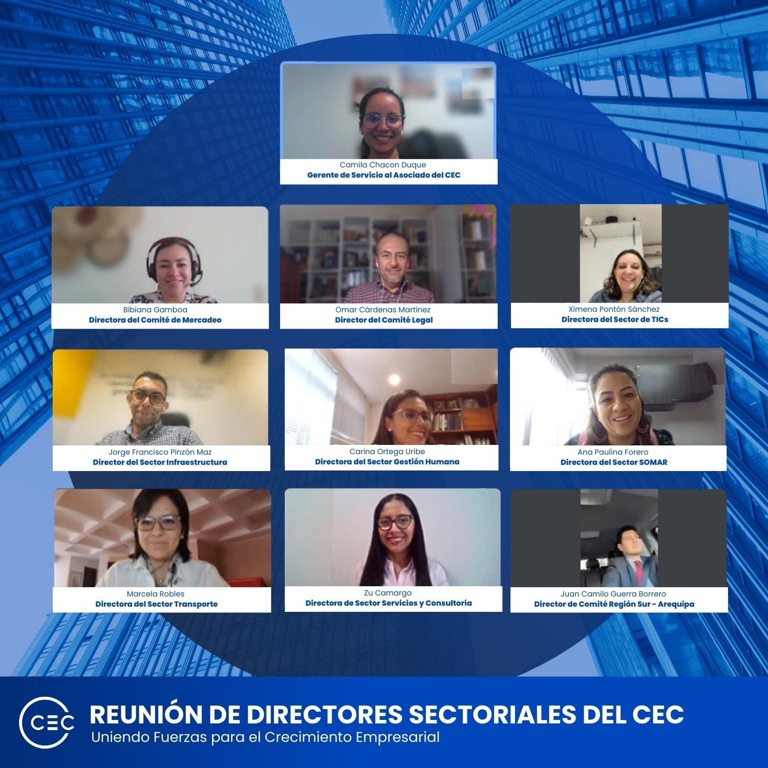 Reunión de Directores Sectoriales del CEC - CEC